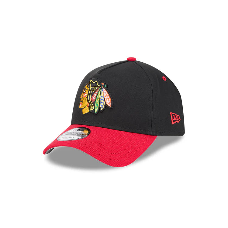 NEW ERA Chicago Blackhawks NHL 2 Tone 9FORTY A-Frame Snapback Cap - OT ...